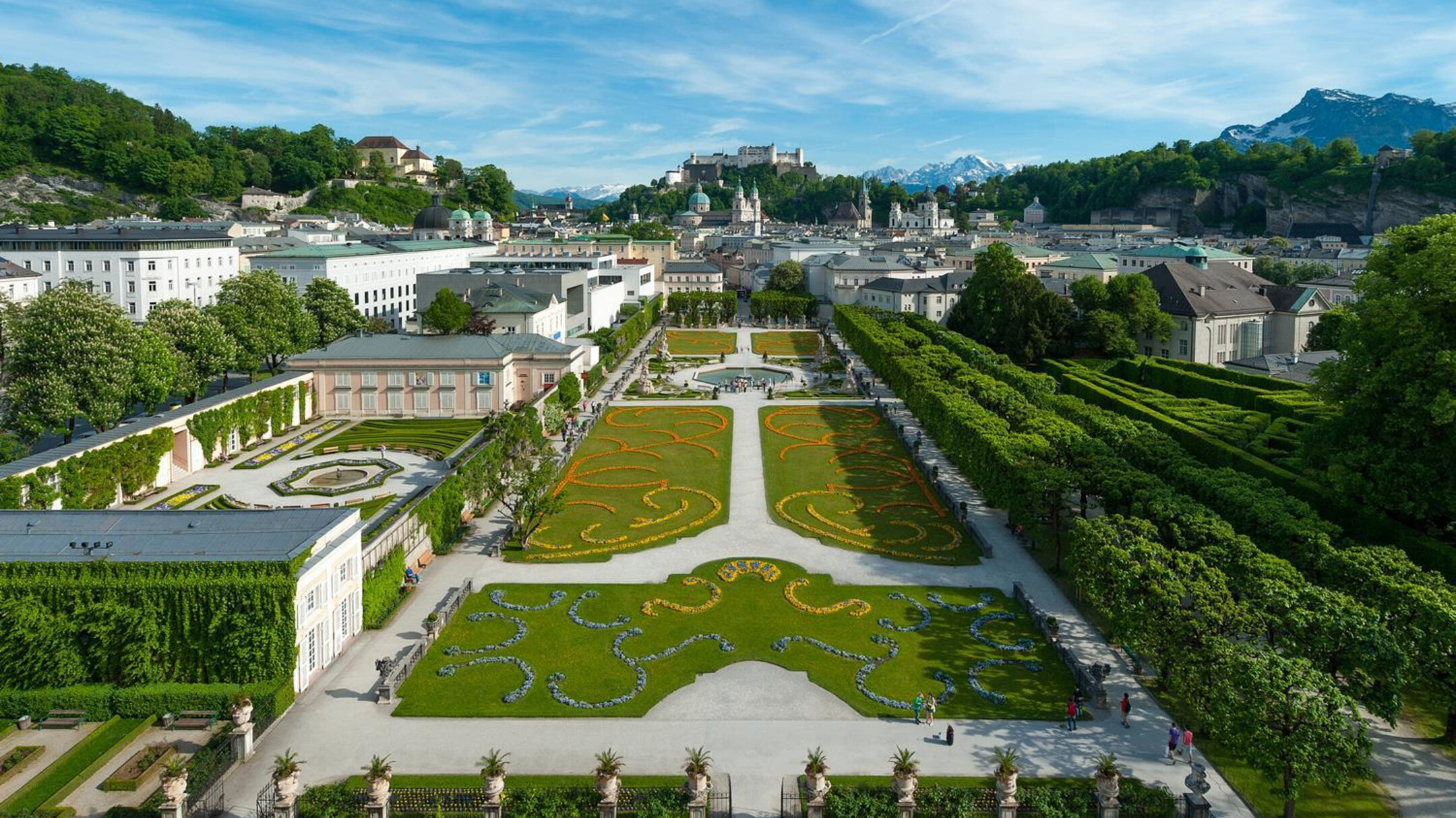 Schloss Mirabell & Mirabellgarten : Schlösser in Salzburg