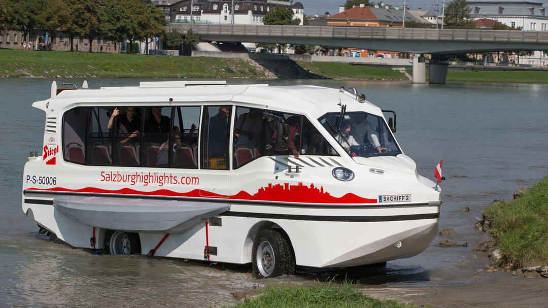 Amphibienbus : Rundfahrten in Salzburg : salzburg.info